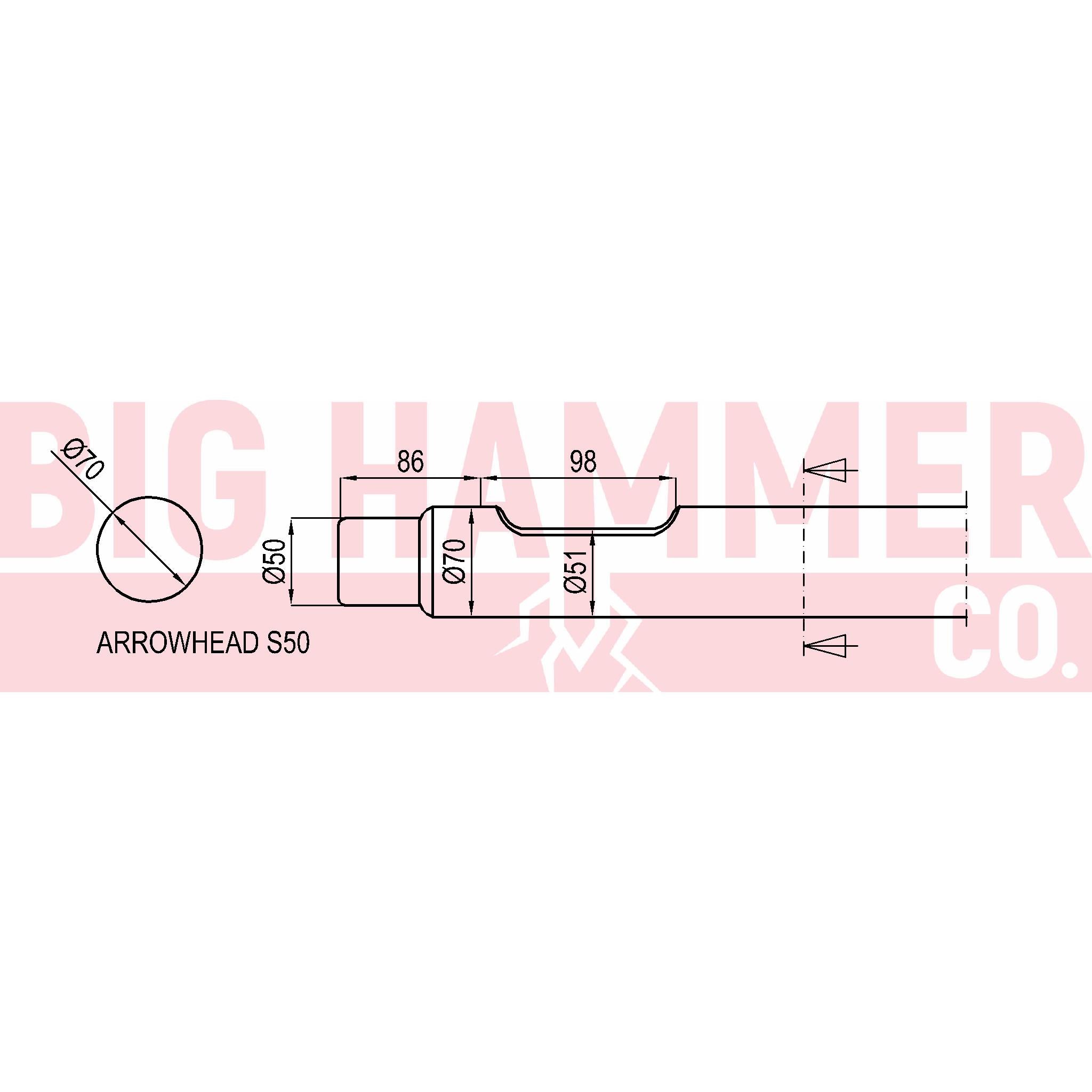 Arrowhead S50 Points & Chisels