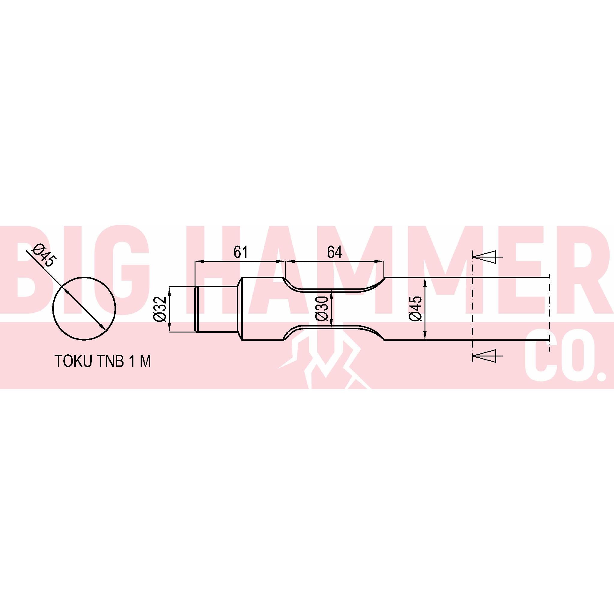 Toku/Striker TNB-1M Point and Chisel