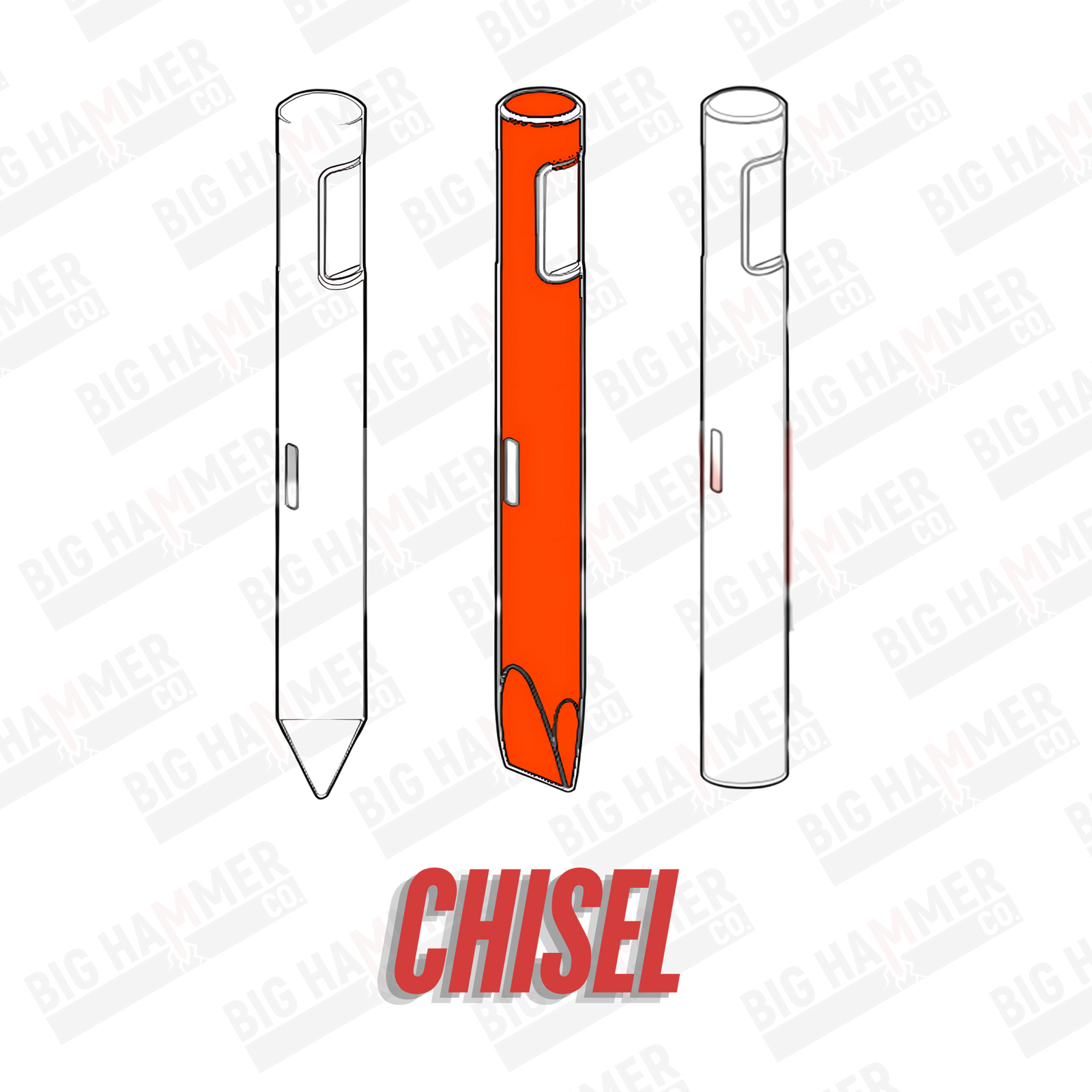 Rammer 111, 155, 155E, Sandvik BR111, BR155 Point and Chisel