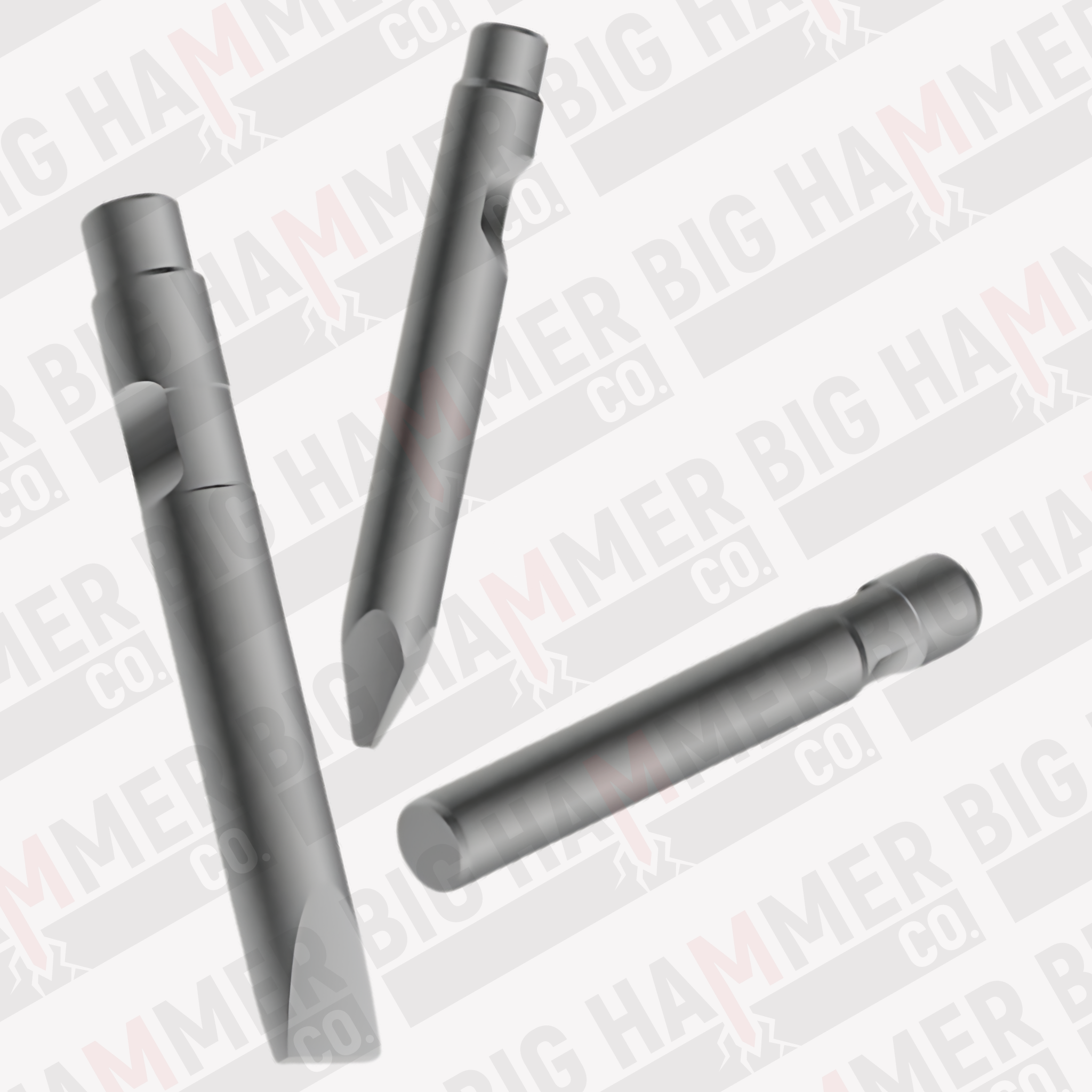 Stanley Hydraulic Hammers Points, Chisels, and Parts