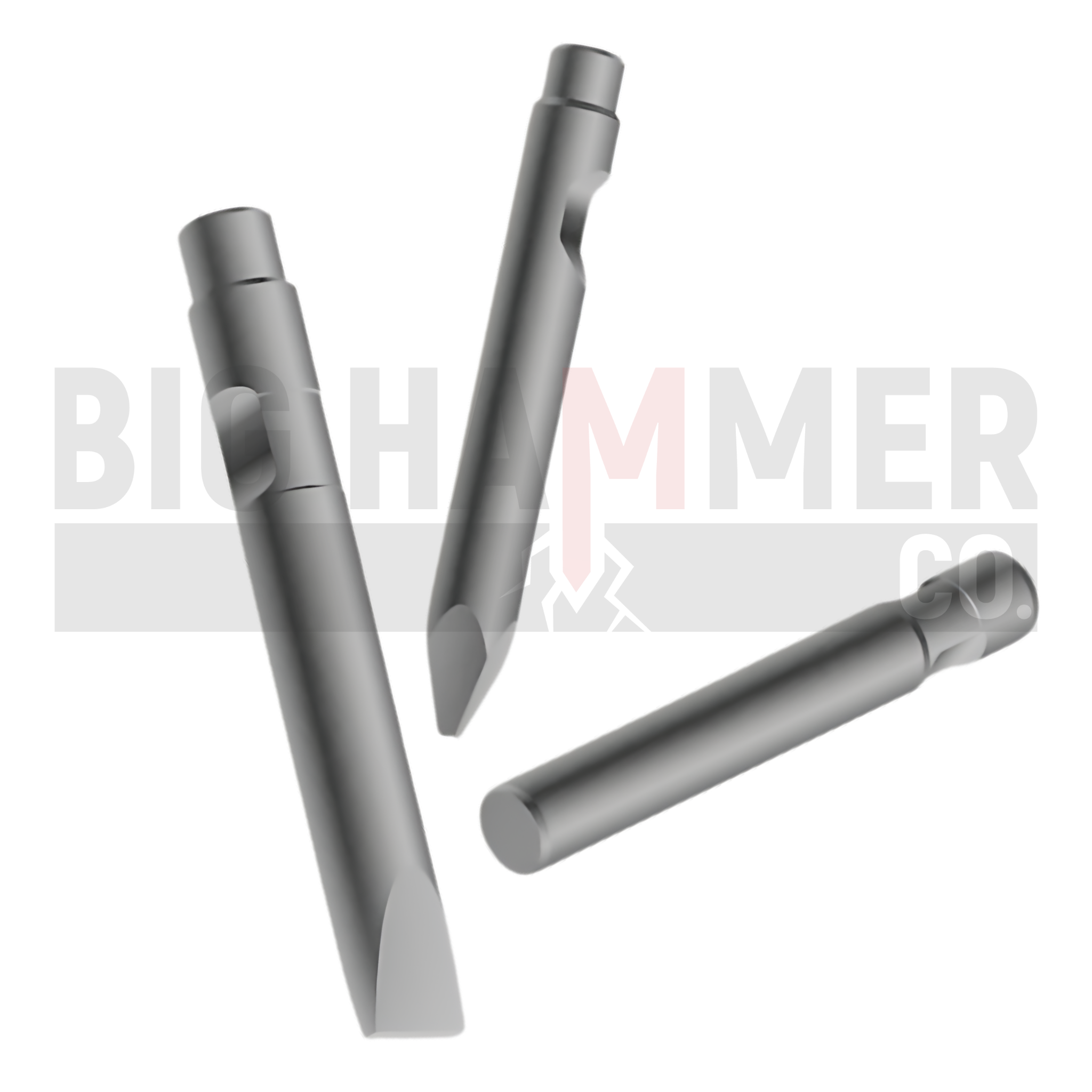 Kubota Hydraulic Hammers Points, Chisels, and Parts